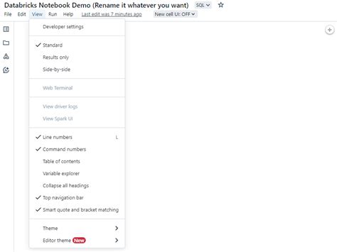 how to master databricks notebook features 2025