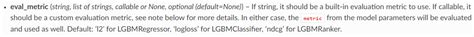 Using Custom Evalmetric With Sklearn Api · Issue 3029 · Microsoft