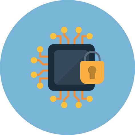 Encrypt Flat Circle Multicolor 10003957 Vector Art At Vecteezy