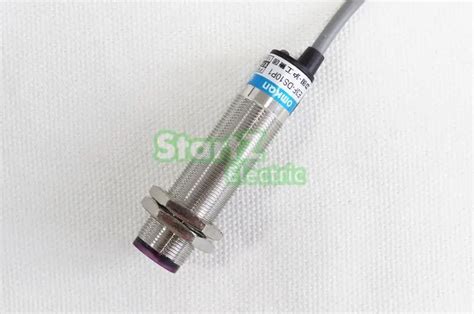 Diffuse Reflection Type Photoelectric Switch Sensor E3F DS10B2 NPN NC Diameter 18mm Distance