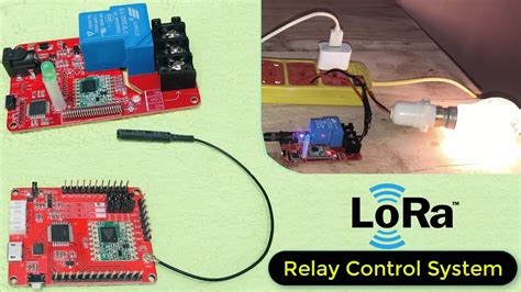 Lora Based Remote Appliances Control Project Lora Power Relay Control Switch Youtube