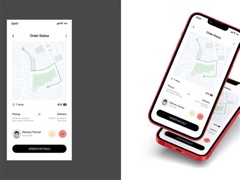 Delivery Tracking Interface Concept By Ayush Singh On Dribbble