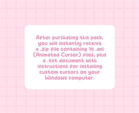 14 Cute Animated Mouse Cursors Windows Only Pink Heart Cursor Pack Cute Custom Mouse