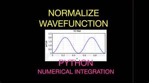 Quantum Python Numerical Integration To Normalize A Wave Function
