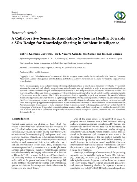 Pdf A Collaborative Semantic Annotation System In Health Towards A
