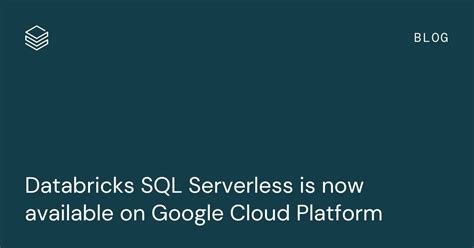 Databricks Sql Serverless Fast And Elastic Data Analytics Alexandre Silva Xambão Posted On