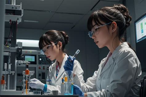 Premium Ai Image Nano Engineering Lab