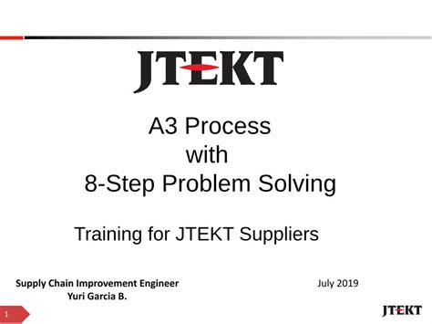 Pdf A3 Process With 8 Step Problem Solving Dokumentips
