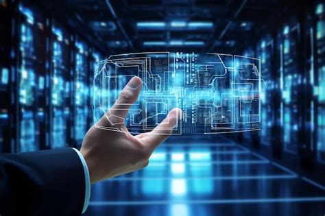 Premium Photo Transforming The Server Room Introducing A Virtual