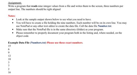 Solved Assignment Write A Program That Reads Nine Integer Chegg Com