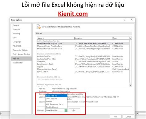 7 Cách Sửa Lỗi Mở File Excel Không Hiện Ra Dữ Liệu đầy đủ Chi Tiết