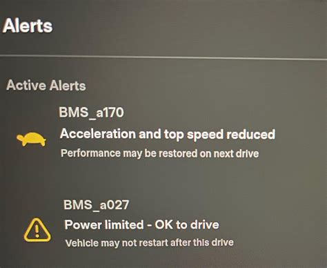 errors after last update r teslamodel3