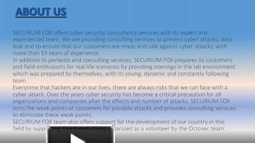 PPT Web Application Penetration Testing Training PowerPoint Presentation Free To Download