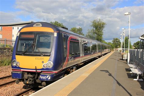 Alloa Railway Station With Class 170 Dmu 170 396 2011 Flickr