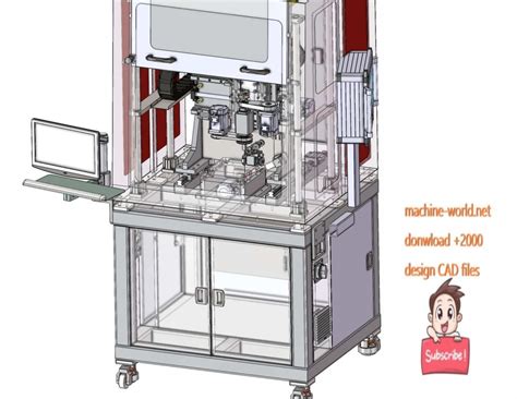 Industrial D Model CNC Machining Machine MACHINE WORLD