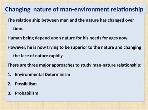 Environmental Determinism Possibilism And Neo Determinism Pptx