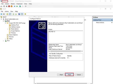 Dhcp Failover Cluster Hot Standby Sistem Desk