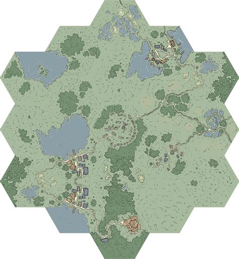 started drawing hexagons for my map generator again r dndmaps