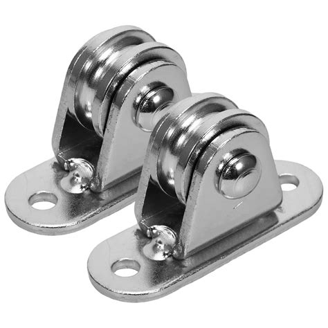 Offigam Wire Pulling Pulley 304 Stainless Steel 2 Sets
