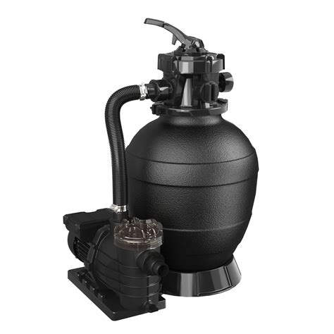 Lanchez 13in Sand Filter Pump For Above Ground Pool 34hp Max 3500gph