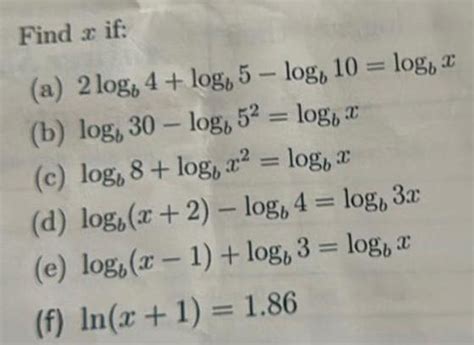 Answered Find A If A 2log 4 Log 5 Log 10 Log A B Log 30 Log 52 Log C