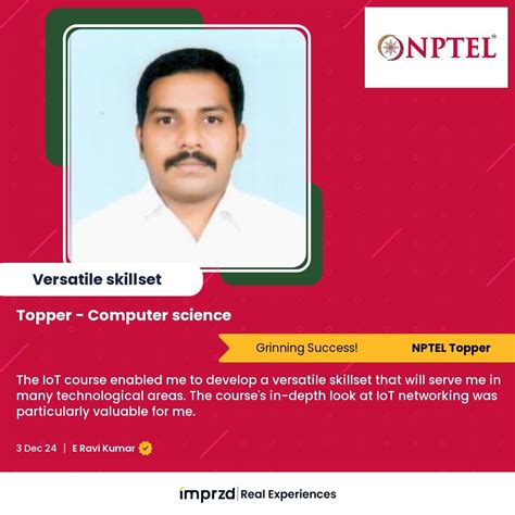 Dr Ravi Kumar E Posted On Linkedin