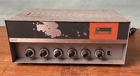 Bogen Chb 100 1960s Tube Pa Head Project Reverb