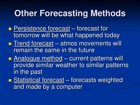 PPT Chapter Weather Forecasting PowerPoint Presentation Free Download ID