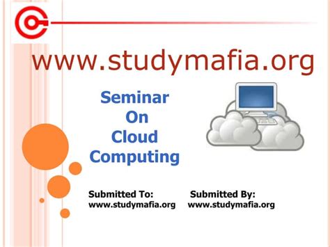 Cloud Computing Ppt 1pptx