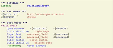 Robot Framework Le Couteau Suisse De Lautomatisation La Taverne Du Testeur