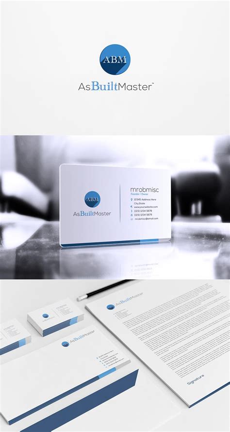 Design A Logo And Stationary For As Built Master Freelancer
