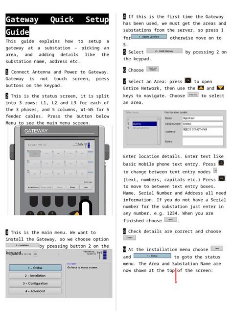 DOCX Gateway Setup Quick Guide DOKUMEN TIPS