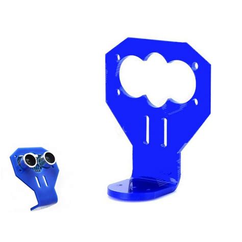 Cartoon Ultrasonic Sensor Fixing Bracket Hc Sr04 Smart Car Holder Supporting O119 Microchip Lk