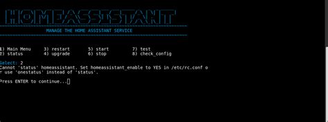 My Outdated Quick Start For Home Assistant Core On Freenas 112