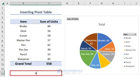 How To Show Total In Excel Pie Chart Effective Ways
