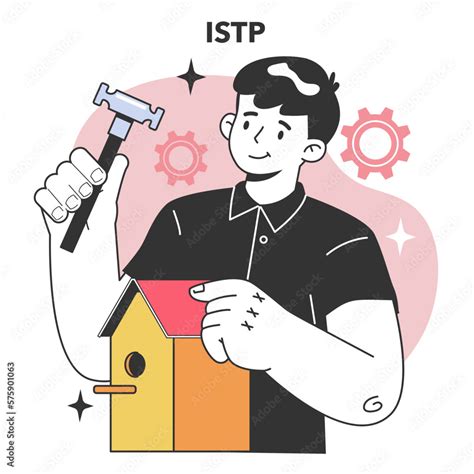 Istp Mbti Type Character With The Introverted Sensing Thinking Stock Vector Adobe Stock