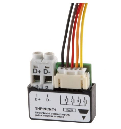 Shpincnt4 Pulse Counter Module Scl System