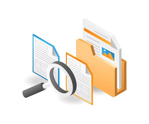 Choose Search Folder Data Vector Art At Vecteezy
