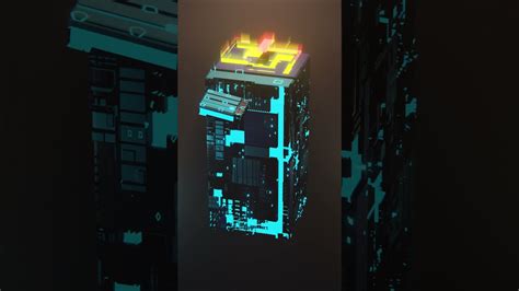 sci fi loop blender futuristic cuboid composited youtube