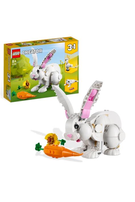 Lego Creator ასაწყობი კონსტრუქტორი თეთრი კურდღელი