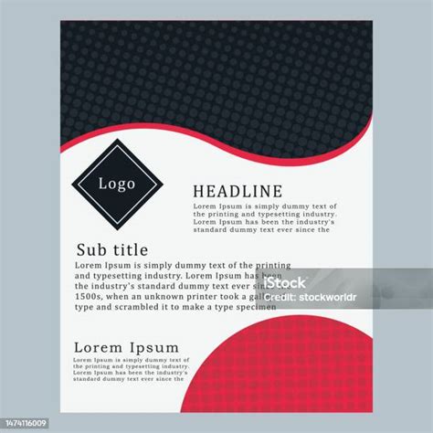 브로셔 템플릿 레이아웃 디자인 기업 사업 연례 보고서 카탈로그 잡지 브로셔 전단지 모형 새로운에 대한 스톡 벡터 아트 및 기타