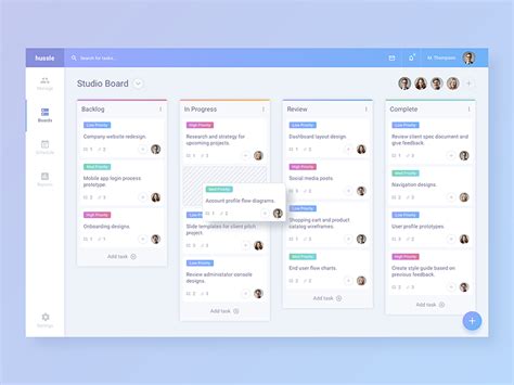 freebie kanban task management app freebbble