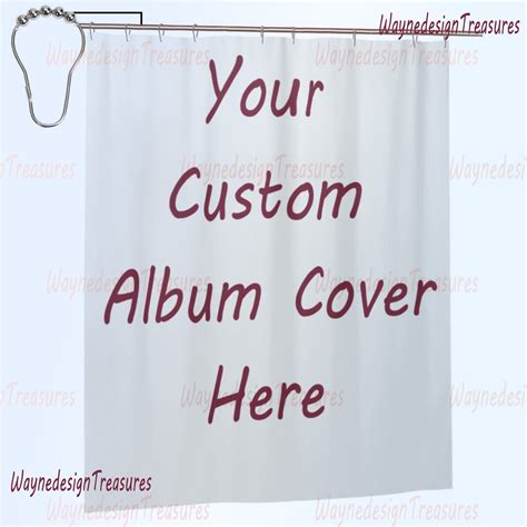 Shower Curtains Shower Curtain With Album Covers Funny Bathroom Decor