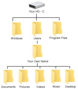 Diagram To Show File Structure What Is File System In Operat