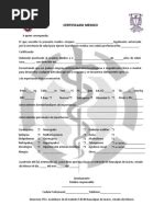 Certificado Medico Prenupcial Formato Pdf Matrimonio Prueba Genética