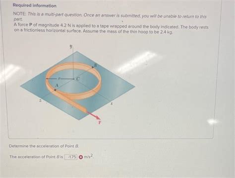 Solved Required Information Note This Is A Multi Part