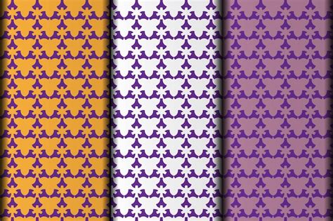 Premium Vector Set Of Geometric Seamless Patterns Abstract Geometric Hexagonal Graphic Design