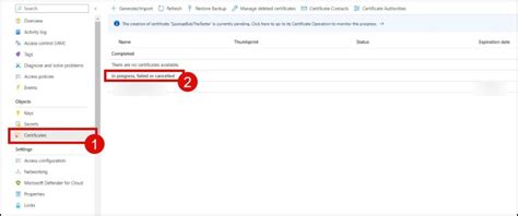 Generate A Certificate Signing Request In Azure Key Vault