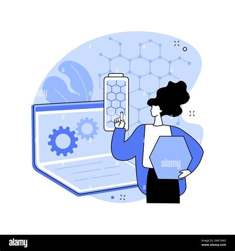 Graphene Technologies Abstract Concept Vector Illustration Artificial Graphene Compound Carbon