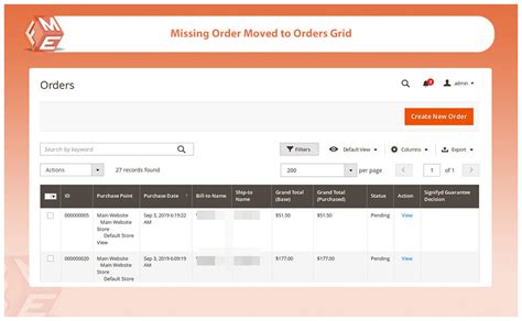 magento 2 missing orders extension find missing orders
